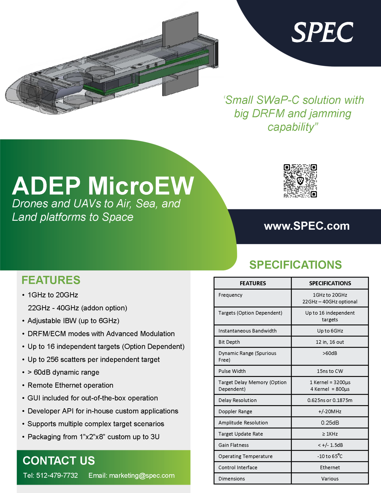 SPEC | SPEC ADEP EW Products